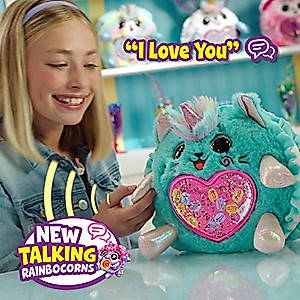 Rainbocorns Sweet Shake Surprise - 13" Llama Cuddle Plush Scented Stuffed Animal - 15+ Layers of Surprises, DIY Slime Mix, Talkback Feature and More, Ages 3+