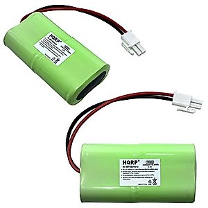 HQRP 2-Pack Battery Works with Mosquito Magnet HHD10006 MM565021 Liberty Plus, Executive Trap, Commander Trap MMBATTERY MM3100 MM3300 MM3400 565-021 H-SC3000X4