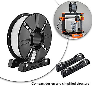 CCMTangHong 2 Pcs 3D Printer Filament Holder Adjustable 3D Printer Spool Holder Durable 3D Printer Supplies Brackets for 3D Printing Materials