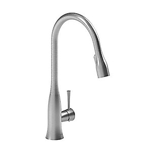 Riobel ED101SS Edge Kitchen Faucet with Spray, SS