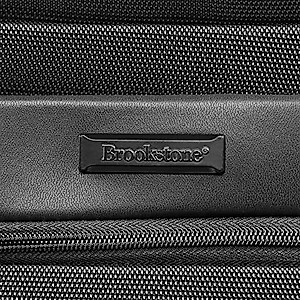 Brookstone Luggage Harbor Spinner Suitcase, Dark Charcoal, Carry-On
