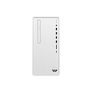 HP Pavilion Desktop PC, 12th Gen Intel Core i3-12100, 8 GB RAM, 512 GB SSD, Windows 11 Home, Wi-Fi 6 & Bluetooth 5.2, 9 USB Ports, Wired Keyboard & Mouse Combo, Pre-Built PC Tower (TP01-3030, 2022)
