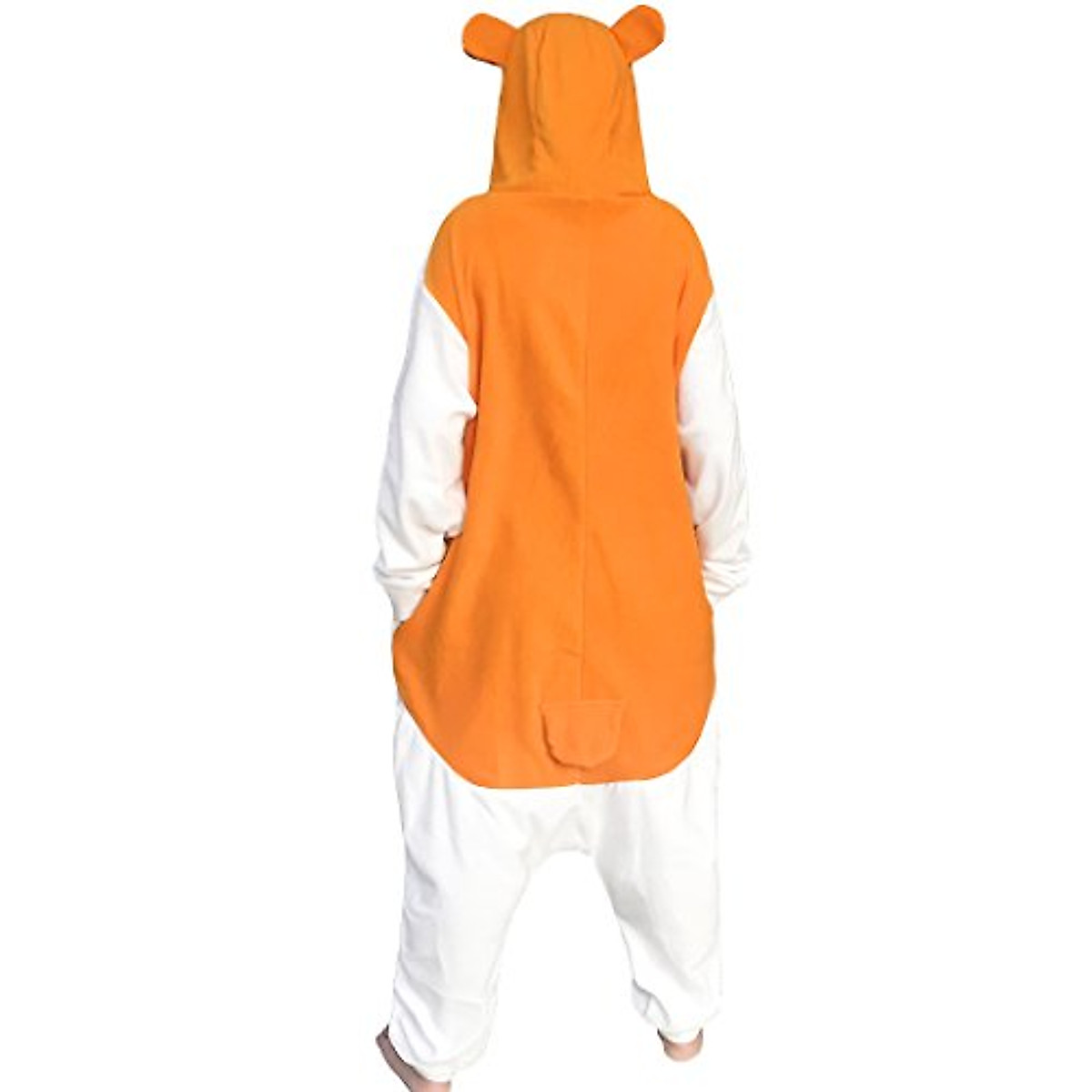 dressfan Animal Cosplay Costume Hamster Pajamas Women Girls Size XS Orange