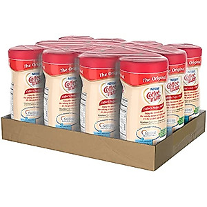 Nestle Coffee mate Coffee Creamer, Original Lite, Non Dairy Powder Creamer, 11 Ounces (Pack of 12)