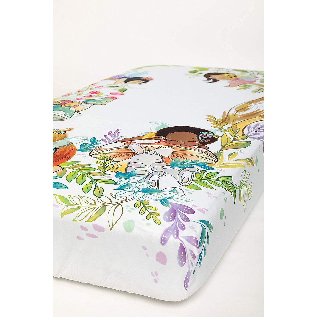 Baby Titi - Mermaid and Fairy Crib Sheets for Girls Bundle