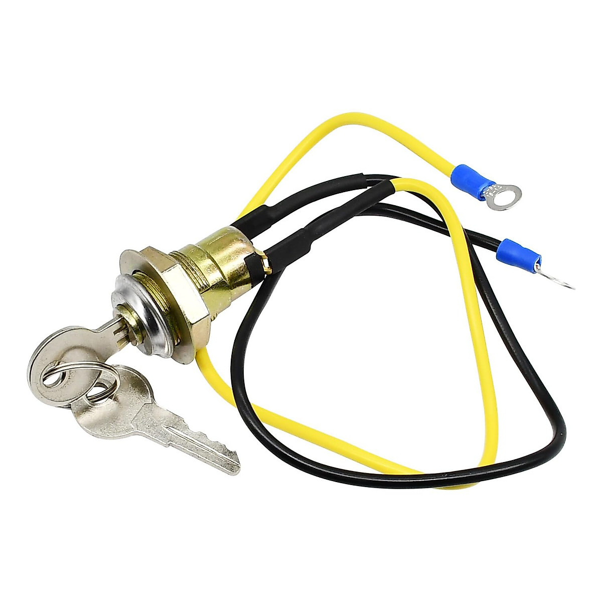 Firmusparts Ignition Switch 8N3679C with 2 Keys 2 Wires Compatible with Ford Tractor 2N 8N 9N NAA Jubilee 501 600 601 700 701 800 950 Compatible with John Deere Tractor 40 50 60 70 330 420 6030 7020