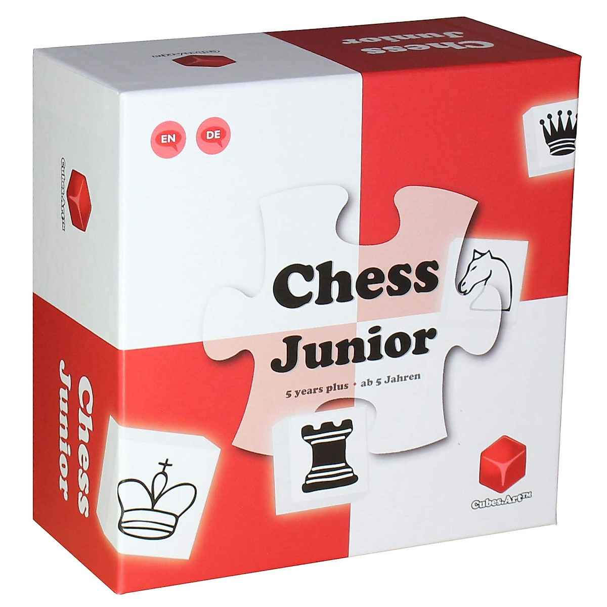 Chess Junior - Chess Set for Kids - Nominated for The Toy of The Year Awards 2020, Red