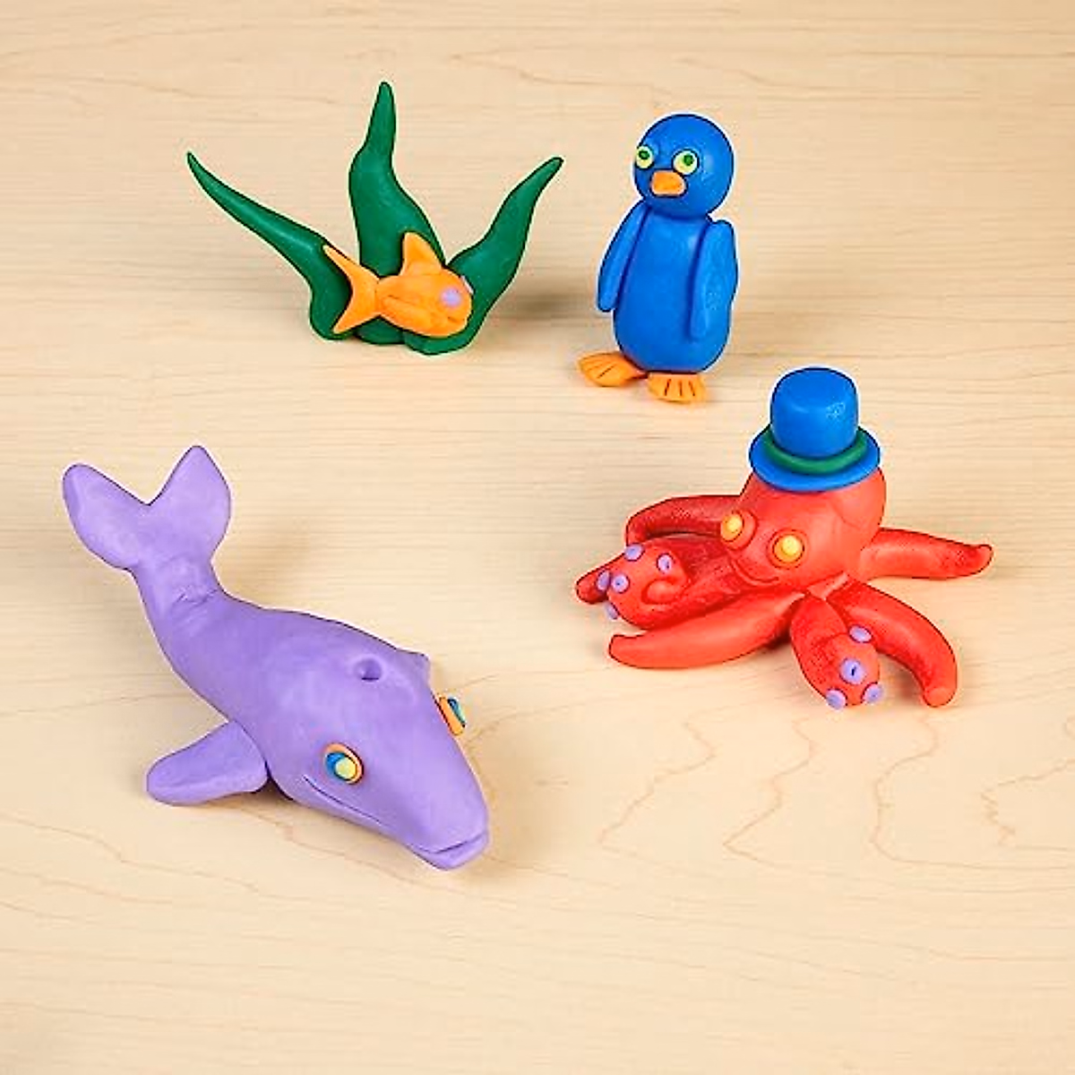 Colorations Wheat & Gluten Free Dough, 6 Classic Colors, ea 1.5 lb | Non-Toxic, Play Dough, Bulk Set, Sensory Kit, Party Favors, Classroom Pack