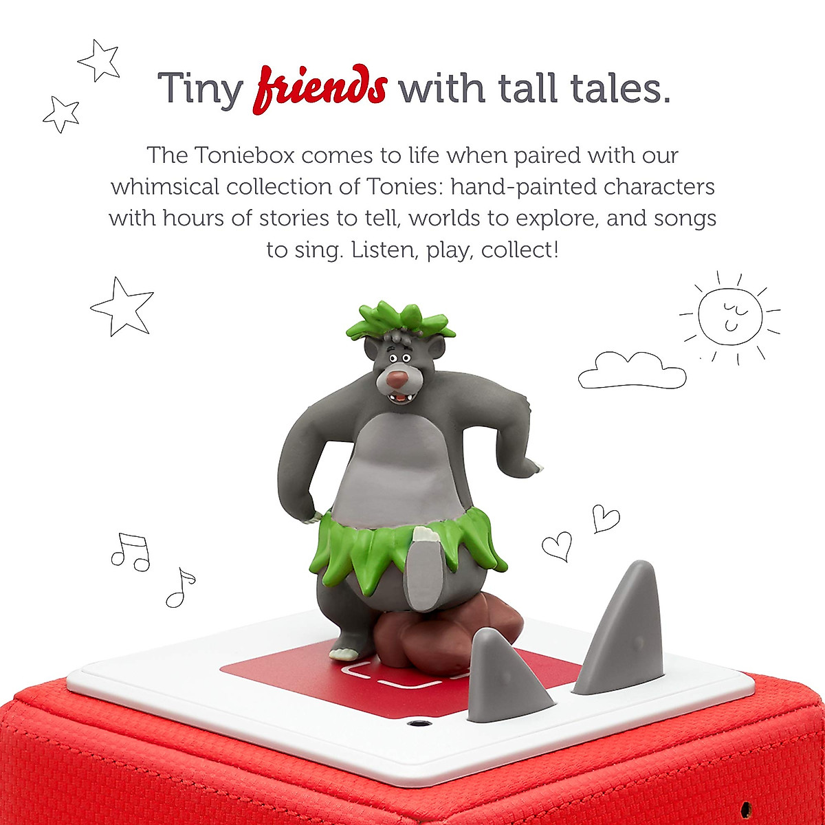 Tonies Baloo Audio Play Character from Disney's The Jungle Book