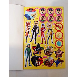 Miraculous Ladybug Mini Sticker Coloring Book (Season 3)