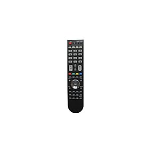 HCDZ Replacement Remote Control for Hitachi CLU-3851WL DL02065 42HDT52 42HDT52A 42HDT52A/DW1UA 55HDS52/DW1U 55HDT52 55HDT52/DW1U Plasma Television