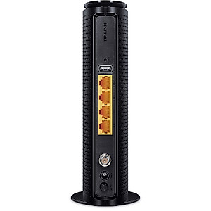 TP-Link TC-W7960 DOCSIS3.0 300Mbps Wireless WiFi Cable Modem Router for Comcast XFINITY, Time Warner Cable, Cox Communications, Charter, Spectrum