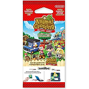 Animal Crossing New Leaf Welcome Amiibo Cards Pack (Nintendo 3DS)