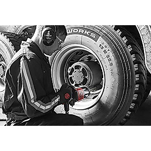 Chicago Pneumatic CP7783-6 Air Impact Wrench (1 Inch), 6 Inch Ext. Anvil, Air Gun Industrial Repair & Assembly Tool, D-Handle, Pinless Rocking Dog, Max Torque Output 1770 ft. lbf/2400 Nm, 2400 RPM