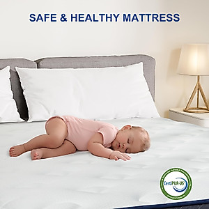 King Mattress, 12 Inch Hybrid King Size Mattress Medium Soft with Individual Pocket Coils & Memory Foam, King Mattress in a Box for Pressure Relief, Motion Isolation