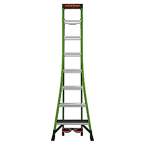 Little Giant Ladder Systems 13908-071 King Kombo 3-in-1 Ladder, 8 Ft, Green