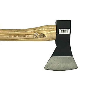 BRUFER 203651-3 Hatchet Axe with Genuine Hickory Wood Handle 600g 21oz