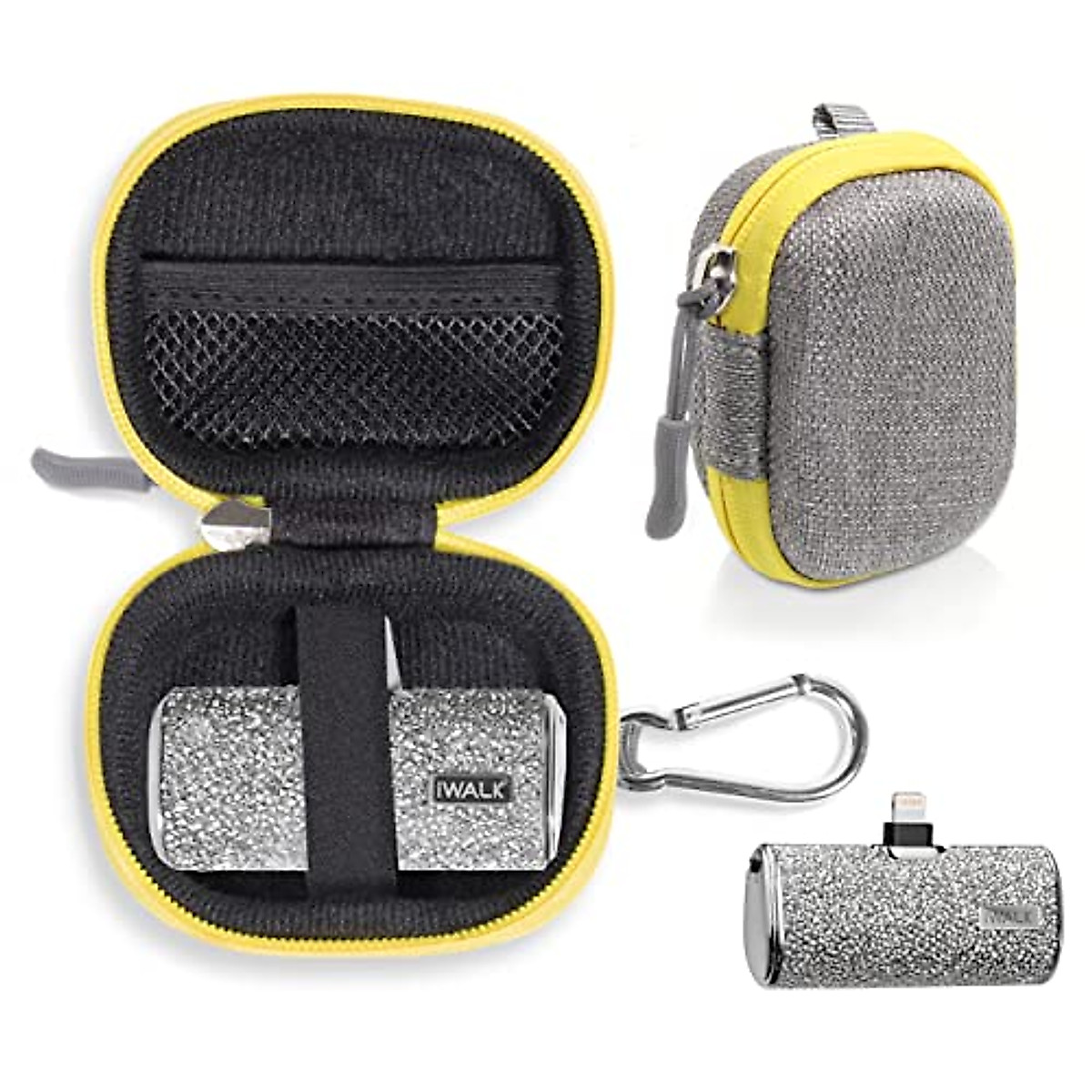 CaseSack Case for iWALK Mini/iWALK LinkPod Portable Charger for iPhone compactable with 4500mAh, 3350mAh, 4800mAh