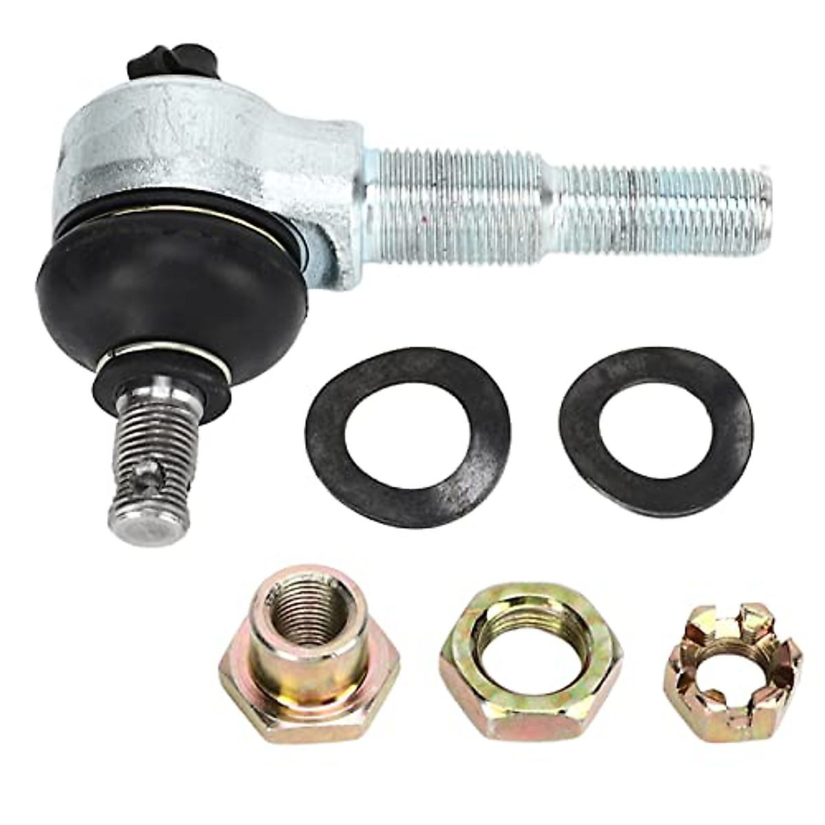 Joint Kit Heat Treated Tie Rod End Prevent Vibration Anti Rust High Hardness M12- M18 For 250cc 200cc Electric ATV UTV Go Kart