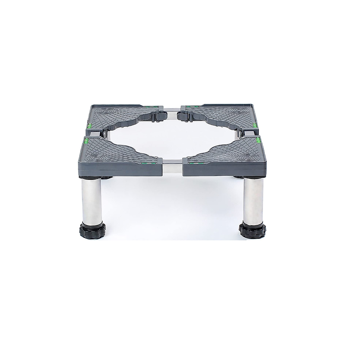 TYJZKJWQ Washing Machine Base Stand, with 4 Heavy Duty Adjustable Feet Hight 15cm, Universal Multi-Functional Base Holder for Dryer Refrigerator Furniture Washing Machine, Max Load 560LB (4legs)