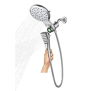 Moen 220C2EP Verso Rainshower/Handshower Combination with Infiniti Dial and Magnetix Docking, Chrome