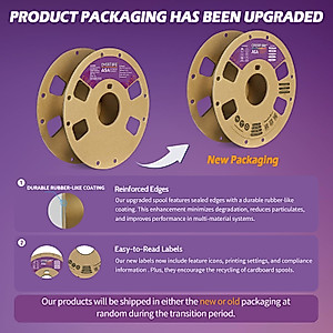 OVERTURE ASA Filament 1.75mm, 1kg Spool (2.2lbs) 3D Printer Filament, Premium Anti-UV, ASA Filament Perfect for Printing Outdoor Functional Parts, Dimensional Accuracy +/- 0.02 mm (White)