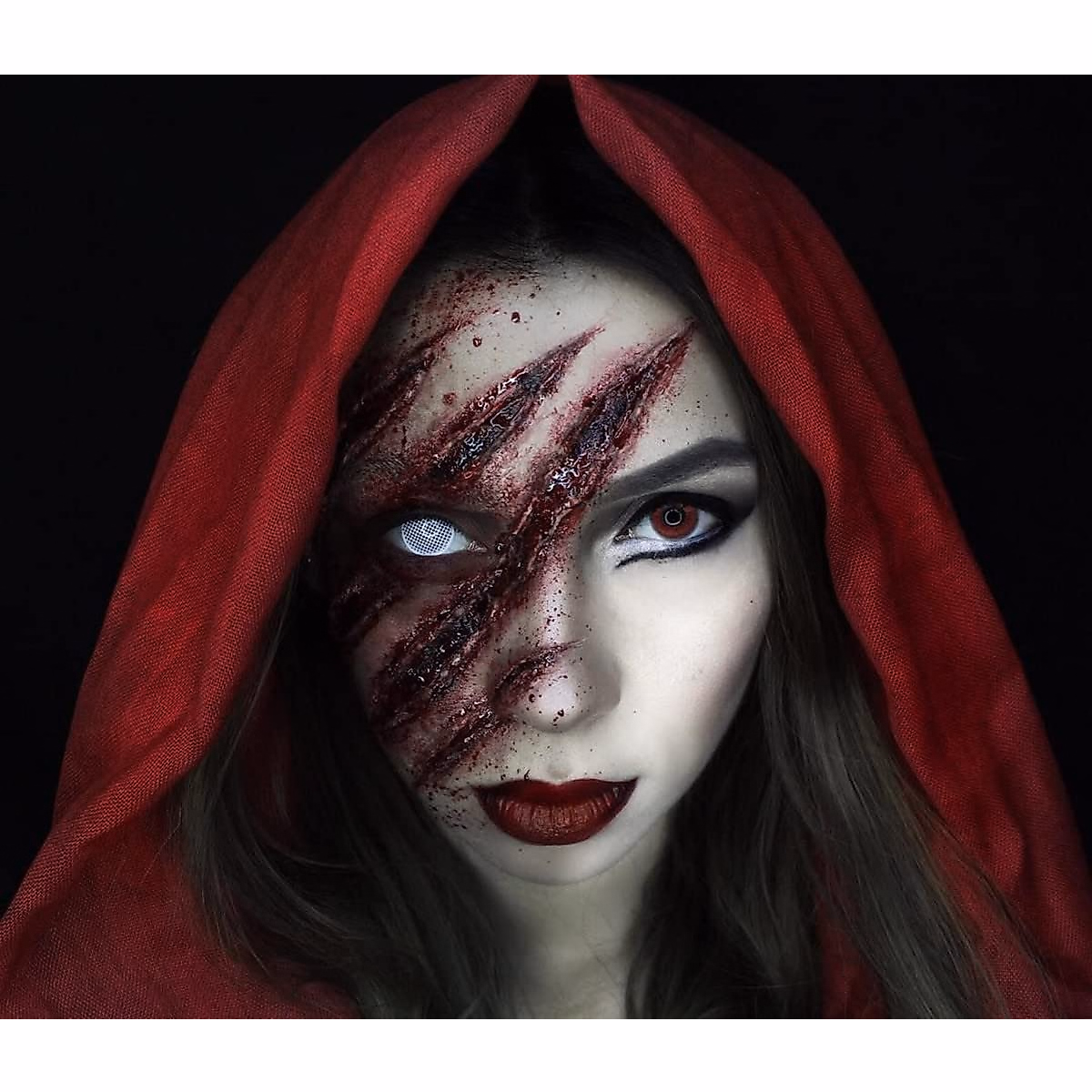 Mysense Scar Wax Kit SFX Make Up Special Effects Fake Molding Wound Skin Wax Body Paint Halloween Set Fake Nose Stage Zombie Cosplay Costume SFX Makeup with Spatula,1.4Oz(40g)