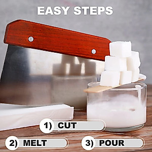 Primal Elements Triple Butter Soap Base (Mango, Shea, and Cocoa Butter) - Moisturizing Melt and Pour Glycerin Soap Base for Crafting and Soap Making, Vegan, Cruelty Free, Easy to Cut - 5 Pound