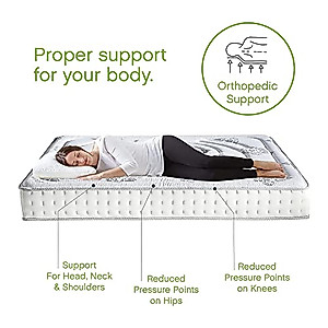 Classic Brands Decker Memory Foam and Innerspring Hybrid 10-Inch Mattress, Mattress in a Box, California King