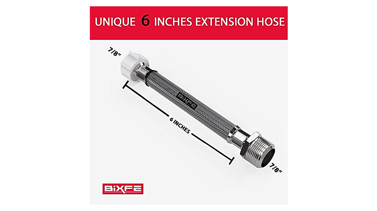 THU9090R Hose Extension for TOTO WASHLET - 6 In