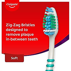 Colgate Toothbrush Zig Zag Soft 6pk