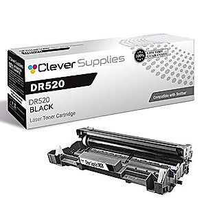 CS Compatible Toner Cartridge Replacement for Brother DR520 DR520 Black DCP-8060 DCP-8065 DCP-8065DN HL-5200 HL-5240 HL-5240LT HL-5250 HL-5250DN HL-5250DNHY Toner Cartridge Black