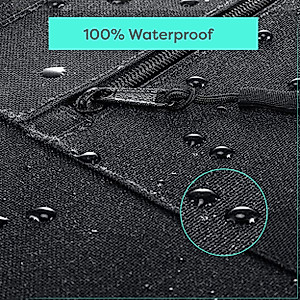 Light Weight Art Portfolio Tote Bag, Portfolio Folder for Artwork, Art, Nylon Art Bags for Supplies, Black Art Organizer, 24 x 36, Adjustable Shoulder & Hand Strap