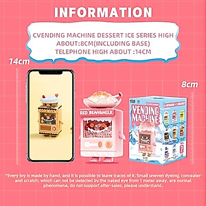 HAOHAINA Memory Vending Machine Series 1PC Blind Box Action Figure Popular Collectible Toy Cute Figure Creative Gift for Christmas Birthday Holiday