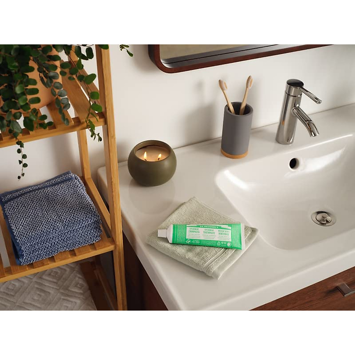 Dr. Bronner’s - All-One Toothpaste (Spearmint, 5 Ounce)