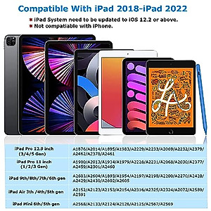 Stylus Pen for iPad 10/9th Gen,Stylus Pen Compatible with (2018-2022) Apple iPad Pro 11 & 12.9 inch,iPad Mini 6th/5th Gen, iPad Air 3/4/5,iPad 6/7/8th Gen for Writing/Drawing