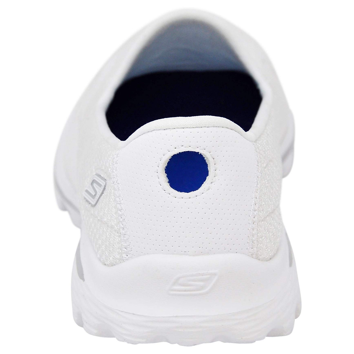 Skechers Performance Women's Go Walk 2 Slip-On Walking Shoe, White, 8.5 M US