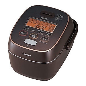 ZOJIRUSHI Pressure IH Rice Cooker (1.0L)" 極め炊き (KIWAME DAKI)" NW-JT10-TA (BROWN)【Japan Domestic Genuine Products】【Ships from Japan】