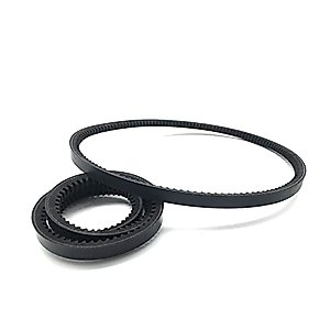 Yiekea 954-04050 Auger Drive Belt 1/2" x 35" for MTD Troy-Bilt Yard-Man Huskee Yard Machines Bolens Snow Blower Replaces 954-04050A, 754-04050 (Set of 2)