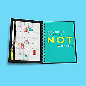 F*ck Cancer Undated Planner: A 52-Week Motivational Organizer and Get Well Gift for Cancer Patients and Caregivers