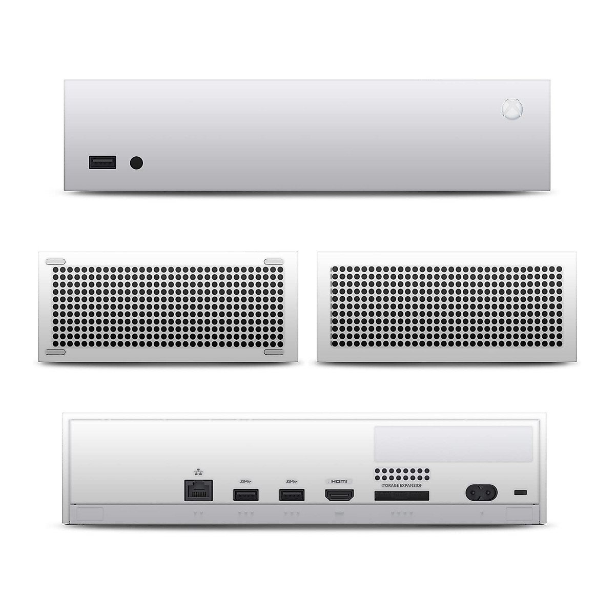 Head Case Designs Officially Licensed Pixie Cold Ice Wolf Art Mix Vinyl Sticker Gaming Skin Case Cover Compatible with Xbox Series S Console and Controller Bundle