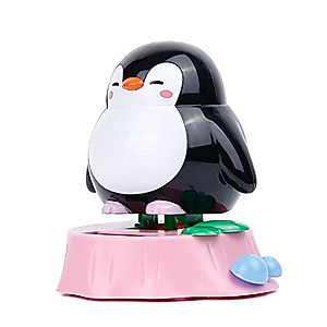 YGMONER Halloween Solar Dancing Turkey Pumpkin Base Car Dashboard Bobble Head Turkey Dancer Decorations Shaking Body