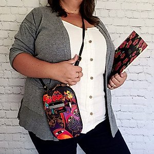 Monarque Crossbody, Signature Artists (Laurel Burch Fantasticats)