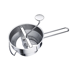 Westmark Straining Mill Finoletta, 15.6 x 8.1 x 7.8 inches, Stainless Steel