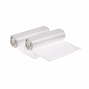 Durable 33"x 40", 13MIC Thickness, HD Trash Bag Waste Can Coreless Liners Fit Compatible For RUBBERMAID Brute Trash Can 32 Gallon 28" x 22"