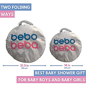 Baby Safety Pop up Crib Tent | Premium Crib Net to Keep Baby from Climbing Out | Upgraded Mesh Fabric | Protect Your Baby from Falls | Unisex Infant Crib Tent Net