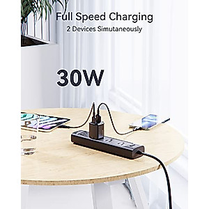 [2-Pack] VOLTME 30W USB C Charger (GaN III Tech), PD PPS Compact Charger Block Fast Chargers, 30W USB-C Power Adapters for MacBook Air, iPhone 14 13 12 Mini Pro Max, Galaxy S22/21, Pixel 6 Pro, iPad