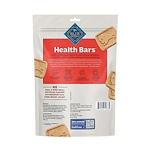 Blue Buffalo Health Bars Natural Crunchy Dog Treats Biscuits, Bacon, Egg & Cheese 16-oz Bag