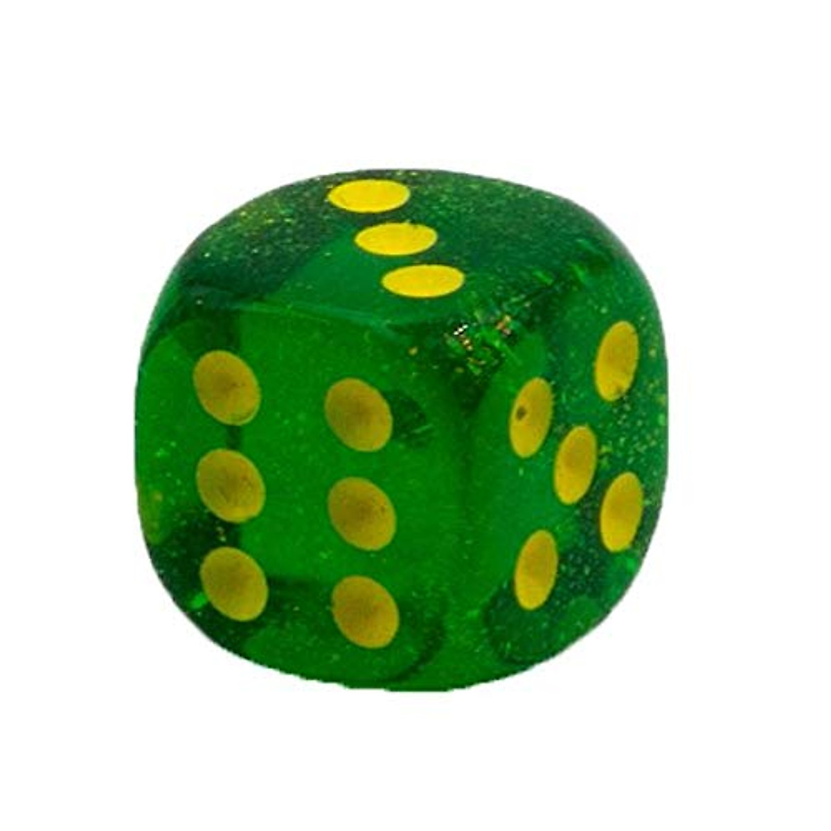 Chessex Borealis Maple Green D6 12mm Dice Set [CHX27965]