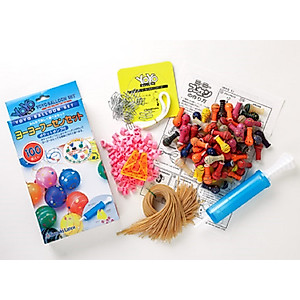 Suzuki Latex Yoyo Fusen Set with Pocket Pump, Pack of 100